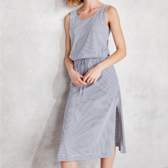Haven Well Within | Dresses | Organic Cotton Interlock Striped Tie ...